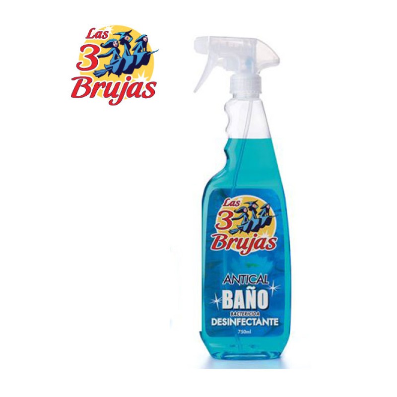 3 Brujas / 3 Witches Antibacterial Disinfectant 1L| Lemon Fresh UK