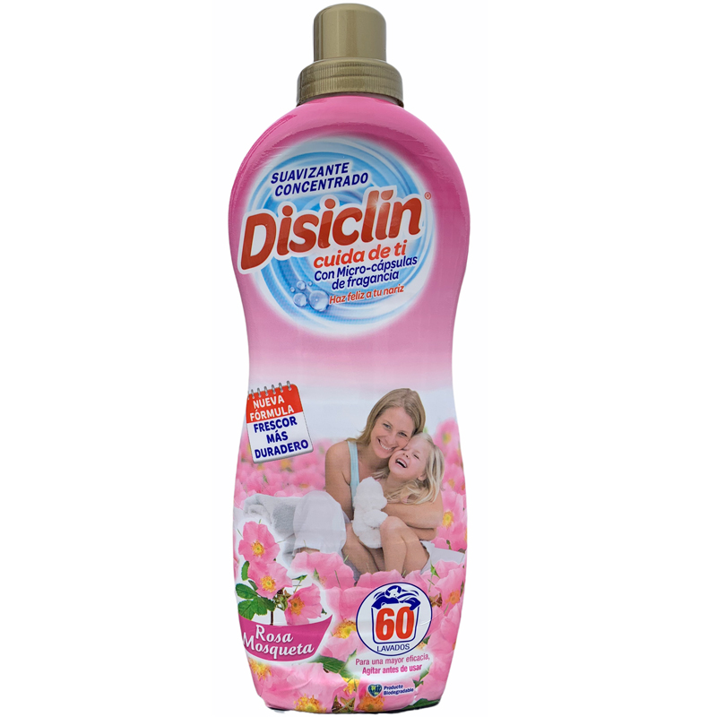 Disiclin Concentrated Fabric Softener 60 Wash 1.3L - Rosa Mosqueta ...