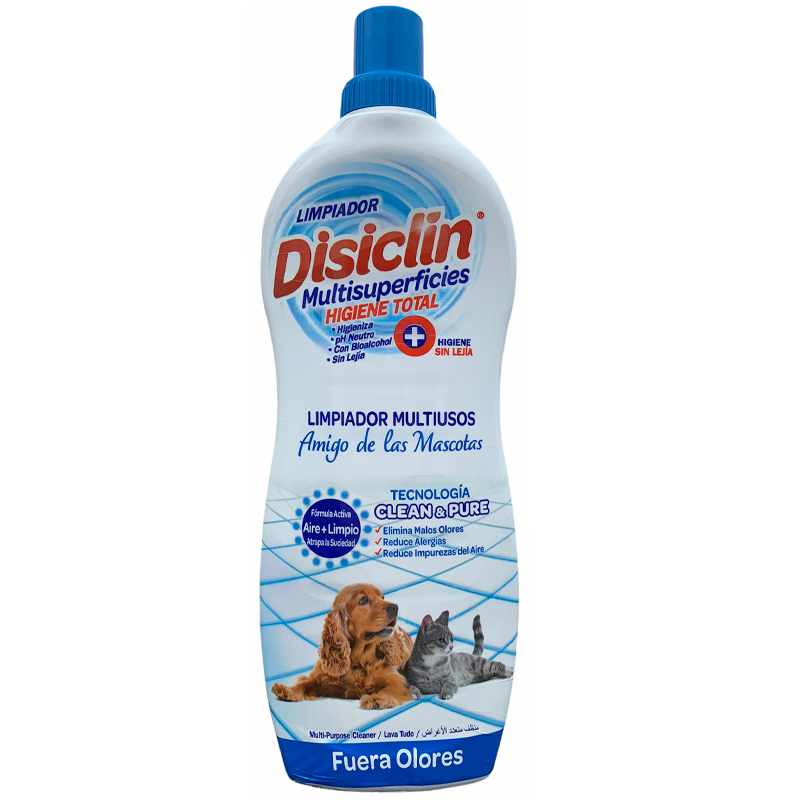 Disiclin Clean & Pure Multisurface Cleaner (Pet Friendly) 1L | Lemon ...