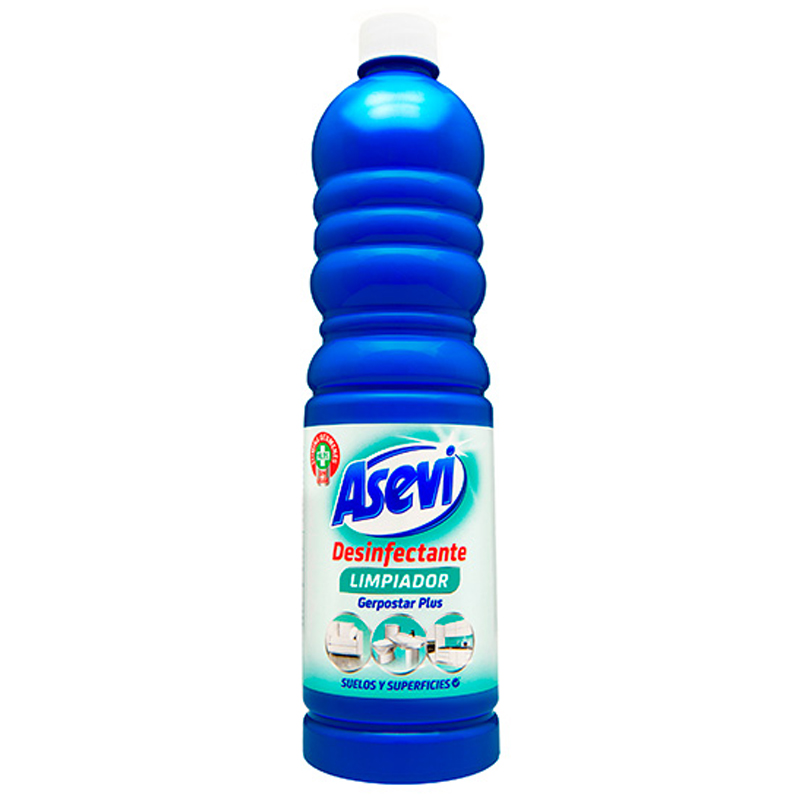 Asevi Disinfectant 1 Litre Bottle | Lemon Fresh UK Ltd