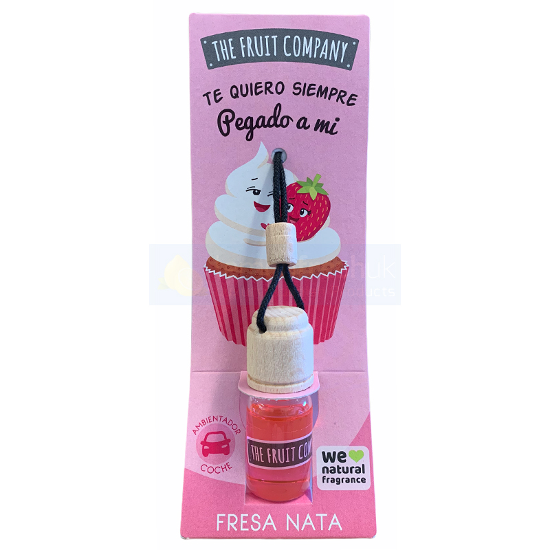 The Fruit Company Car Air Freshener - Strawberries & Cream | Lemon ...