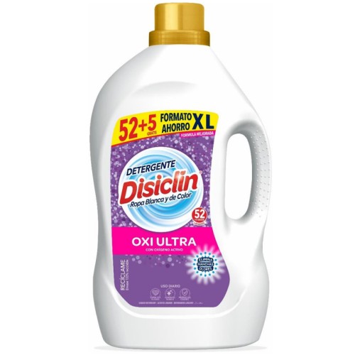 Disiclin Liquid Laundry Detergent 52 Wash 2.86L - Oxy Ultra - 1 Case ...