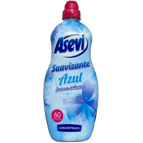 Asevi Azul Fabric Softener 60 Wash 1.5L - 1 Case - 10 Units
