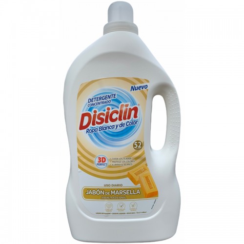 Disiclin Liquid Laundry Detergent 52 Wash 2.86L - Jabon De Marsella - 1 ...